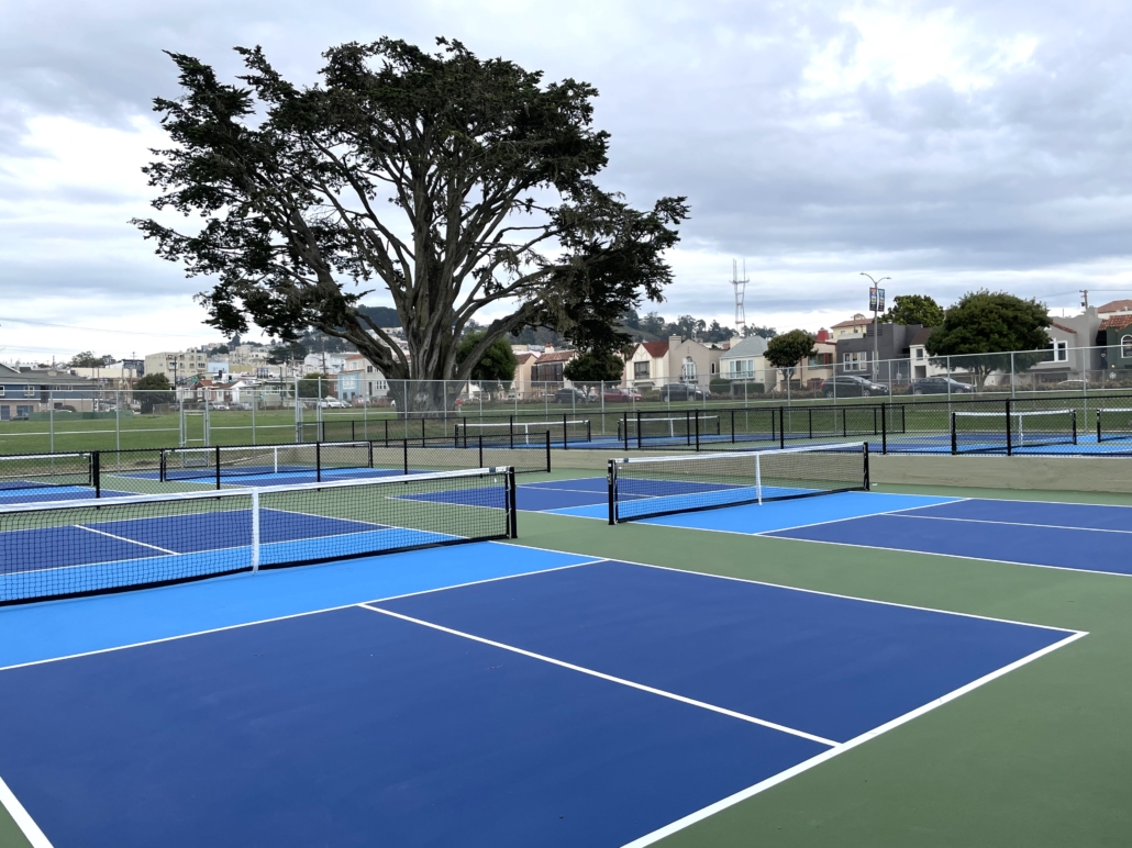 Larsen Playground PB Court Hub - San Francisco Pickleball Community